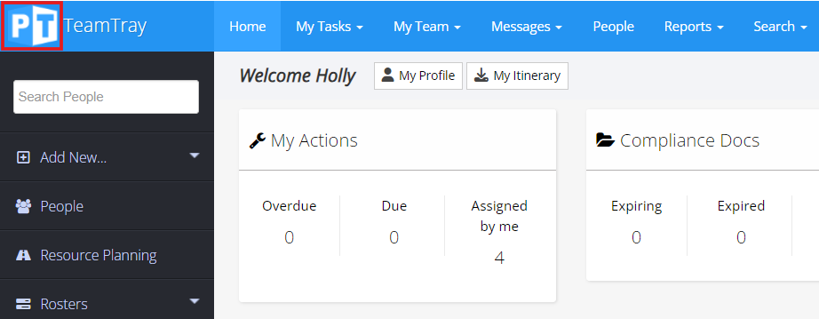 How to explore PeopleTray – PeopleTray