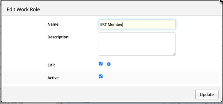 Emergency Response Team (ERT) Management – PeopleTray