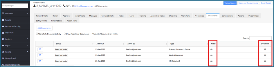 PeopleTray Document Security Feature – PeopleTray