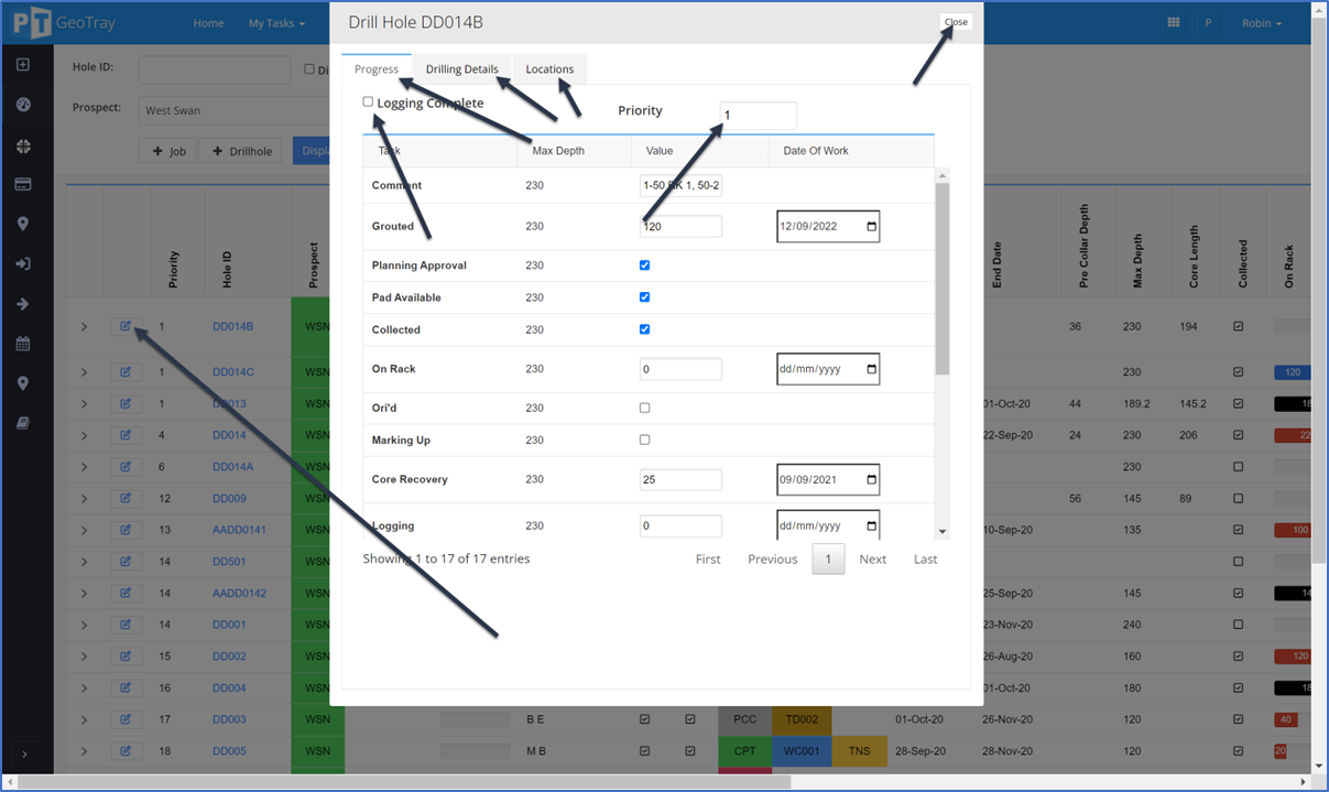 Using the CoreTrak Dashboard – PeopleTray