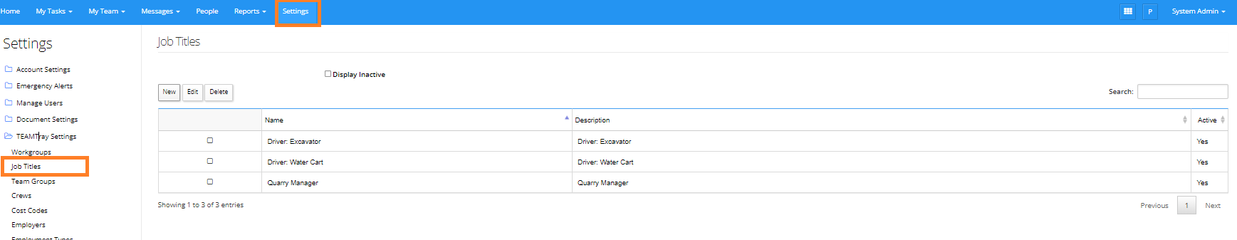 Add a New Job Title to PeopleTray – PeopleTray