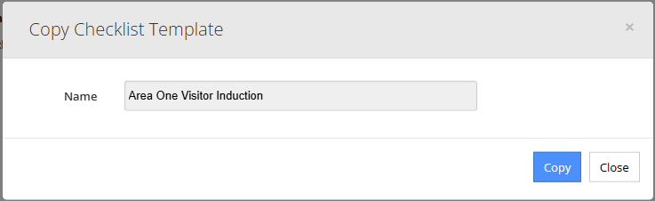 Copy a Checklist Template – PeopleTray