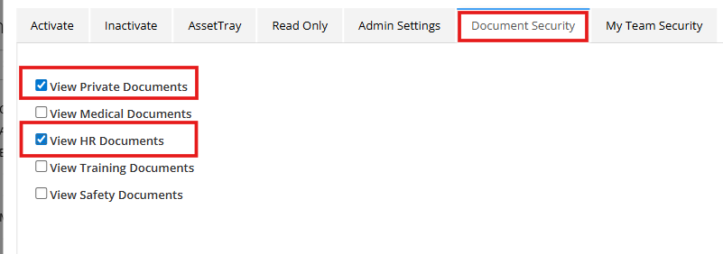 Custom User Role: Document Security – PeopleTray