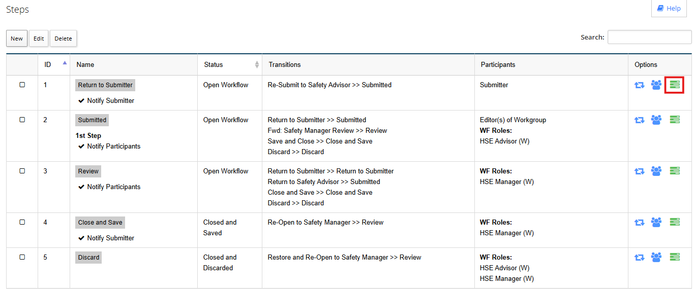 Configure the Workflow Tabs (Step 5) – PeopleTray