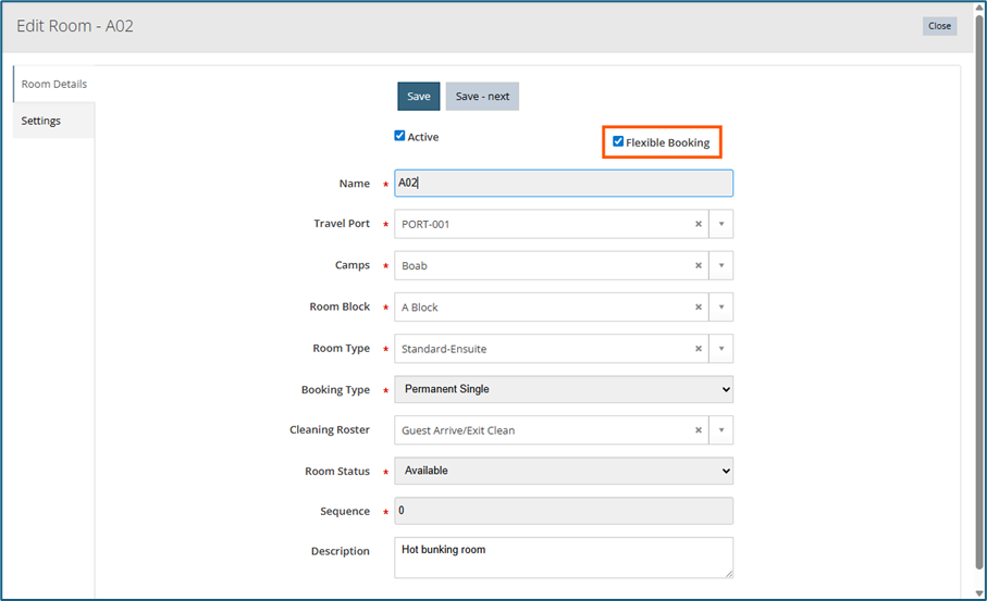 Flexible Room Bookings – PeopleTray